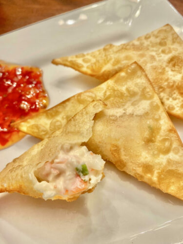 The Best Crab Rangoon - At Home with Molly
