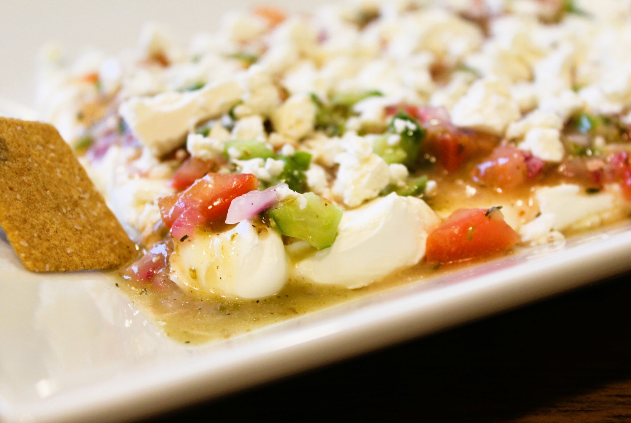 Mediterranean Dip - At Home with Molly